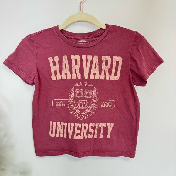 Harvard | Tops | Harvard Cropped Graphic Tee | Poshmark